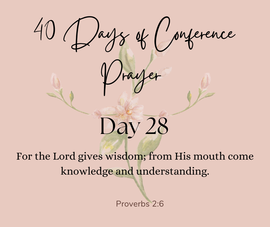 ACFW Conference Prayer: Day 28 - ACFW